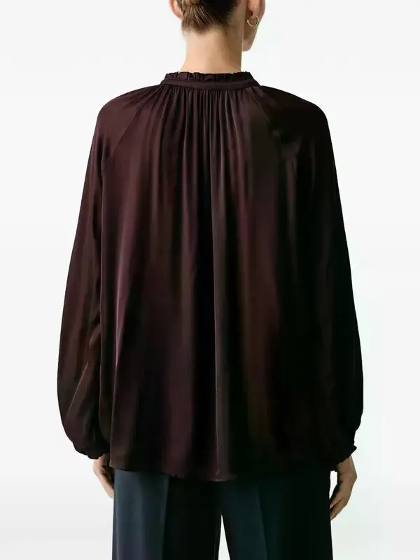 Marc O'polo Ruffled Tie-neck Blouse