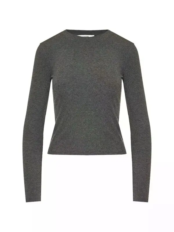 FRAME Ribbed Long-sleeve T-shirt