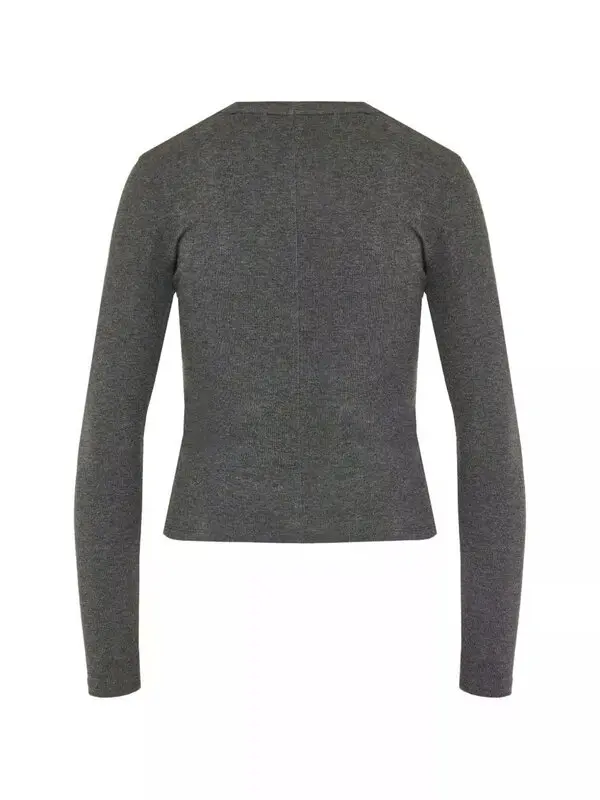 FRAME Ribbed Long-sleeve T-shirt