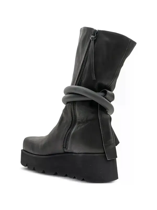 PURO Knot-detail Platform Boots