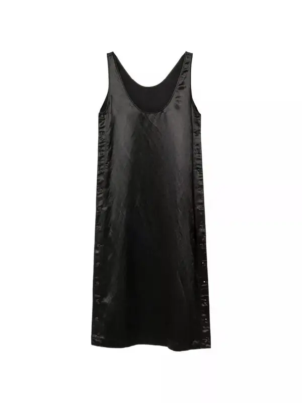 Cynthia Rowley Breakaway Snap Dress - Black