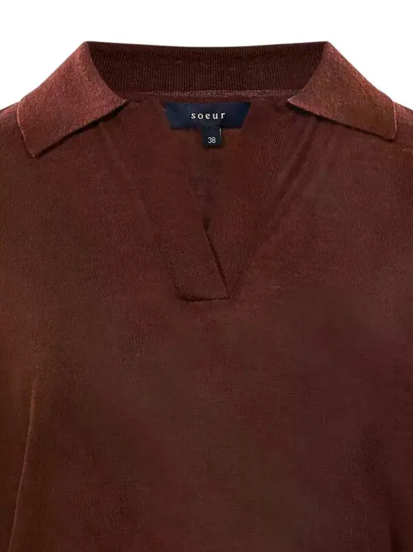 Soeur Fleming Polo-collar T-shirt