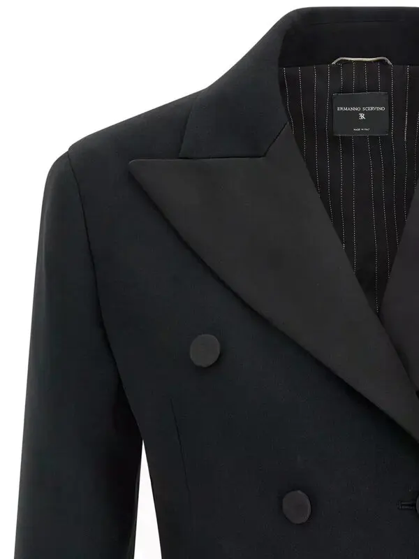 Ermanno Scervino Double-breasted Tuxedo Blazer