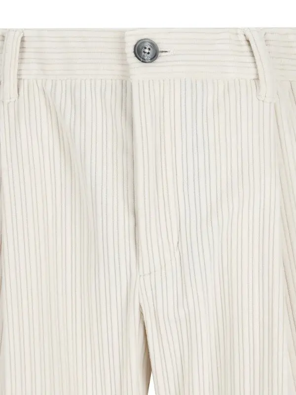 Herno Corduroy Pleated Pants - No