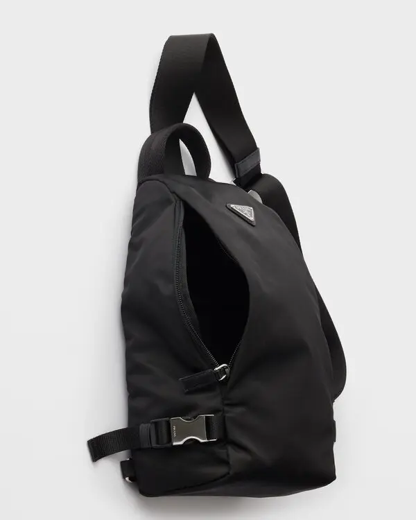 Prada Re-nylon And Saffiano Leather Backpack
