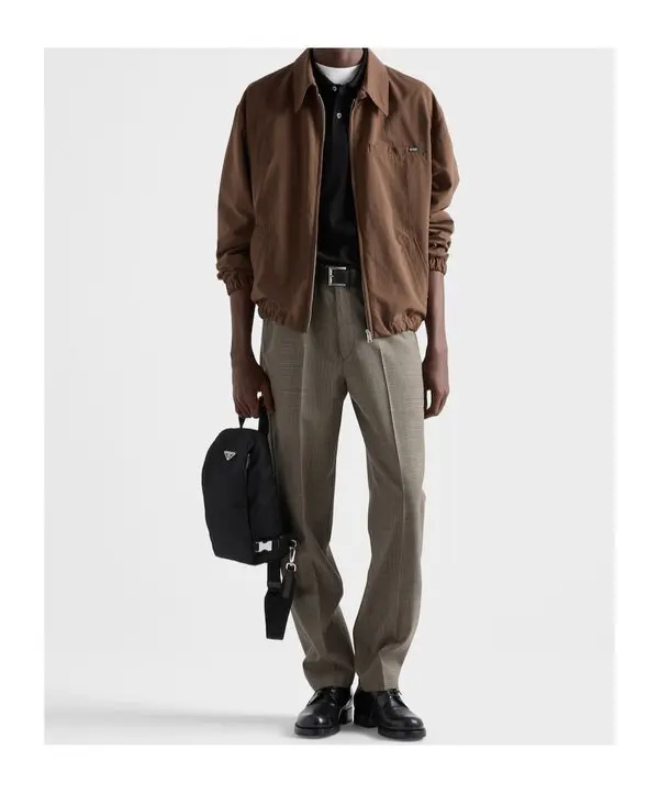 Prada Re-nylon And Saffiano Leather Backpack
