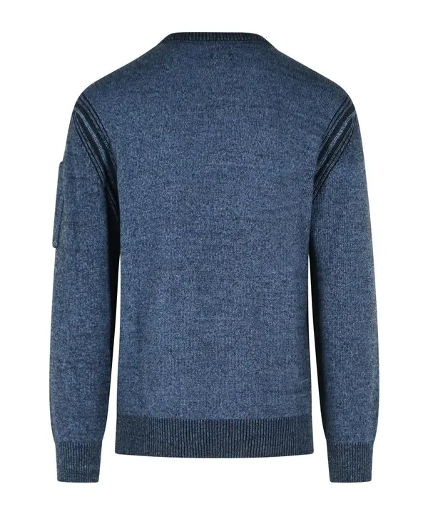 C.P. COMPANY Shoulder Panel Knitted Jumper