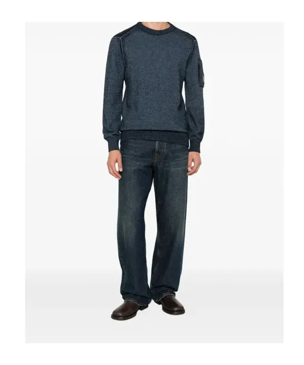 C.P. COMPANY Shoulder Panel Knitted Jumper
