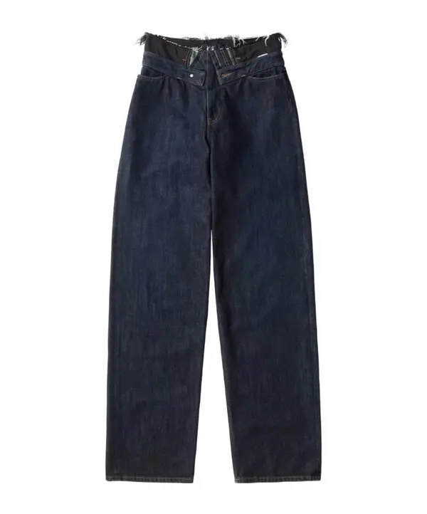 MAISON MARGIELA Raw-edge Straight-leg Jeans