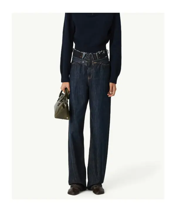MAISON MARGIELA Raw-edge Straight-leg Jeans
