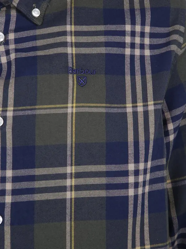 Barbour Edgar Check-pattern Button-down Shirt
