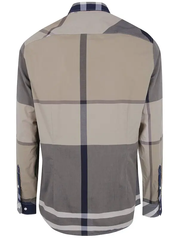 Barbour Oversized Plaid Dunoon Slim-fit Long-sleeve Shirt