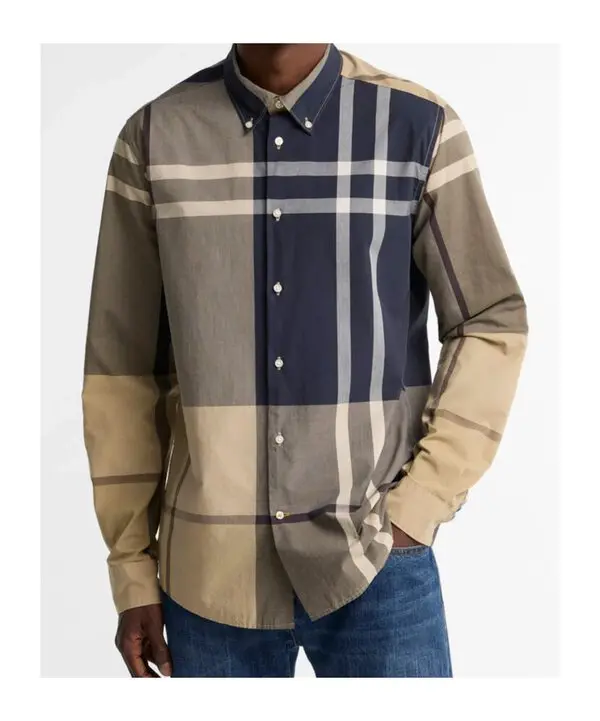 Barbour Oversized Plaid Dunoon Slim-fit Long-sleeve Shirt