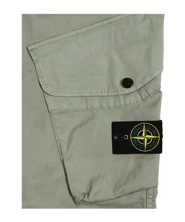 Stone Island Logo-patch Cargo Pants