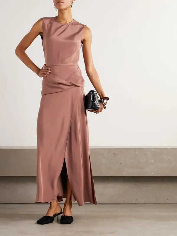 Tove Satin Dress