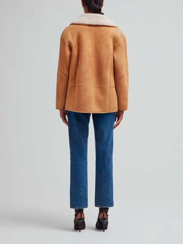 BLAZÉ MILANO Button-up Suede Jacket
