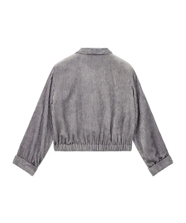 Emporio Armani Button-up Velvet Jacket