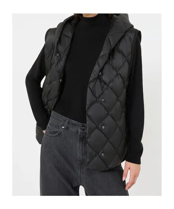 Max Mara Wkdgiochi Quilted Gilet - Black