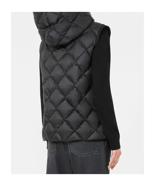 Max Mara Wkdgiochi Quilted Gilet - Black