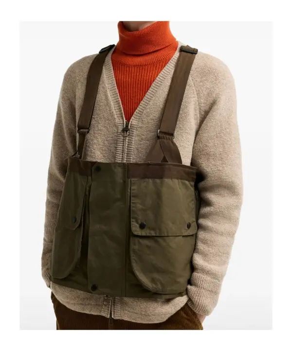 Barbour Multi-pocket Layered Jacket - Khaki
