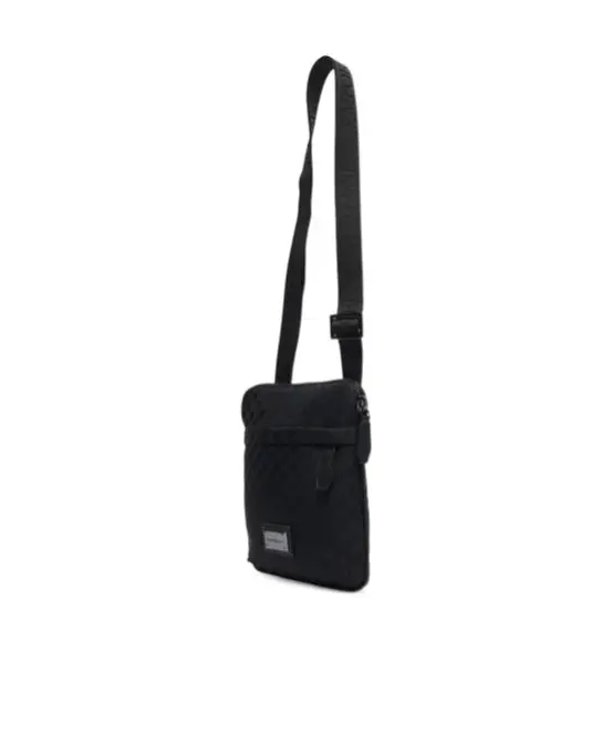 Emporio Armani Monogram-pattern Logo-plaque Messenger Bag