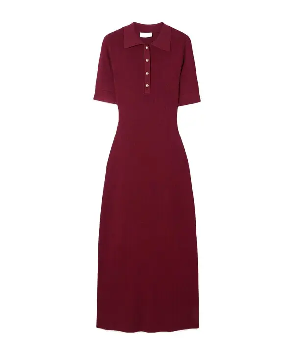 Rebecca Vallance Knit Dress - Red