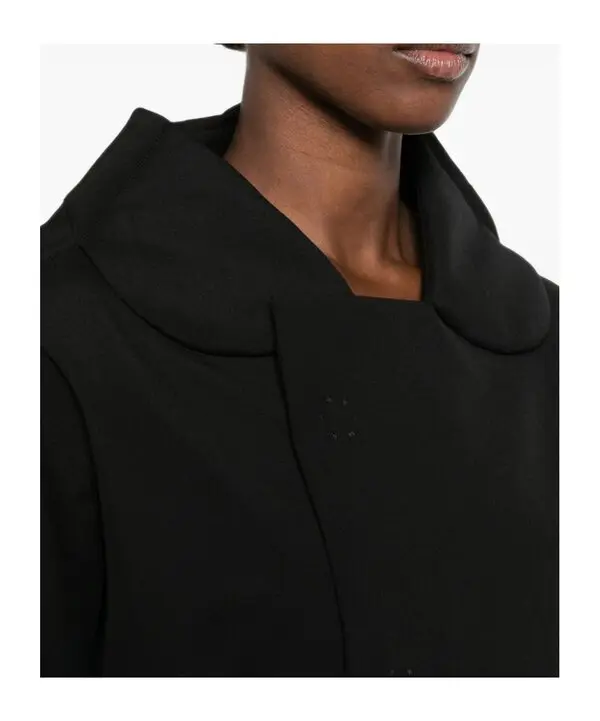 Comme Des Garçons Cropped Balloon Sleeved Jacket