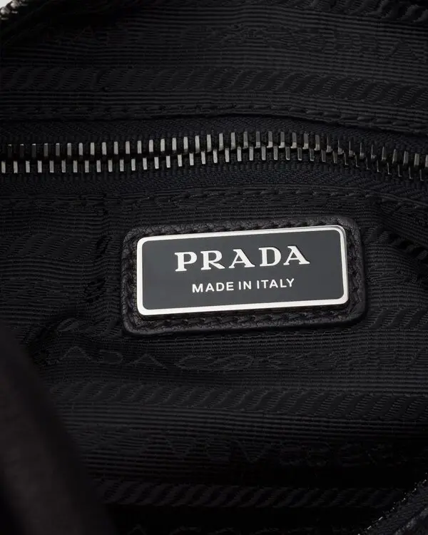 Prada Logo Plaque Explore Bag