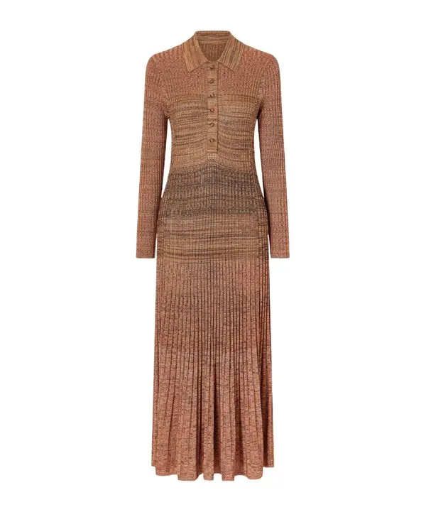Zimmermann Ribbed Jersey Midi Dress
