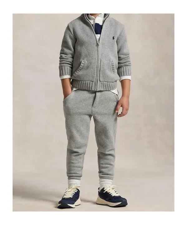 Polo Ralph Lauren Zip-up Chunky Knit Cardigan