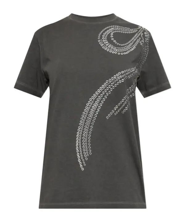 Blumarine Crew Neck Short-sleeved T-shirt