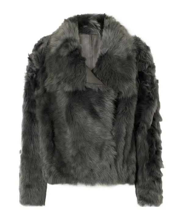 YVES SALOMON Reversible Shearling And Leather Jacket