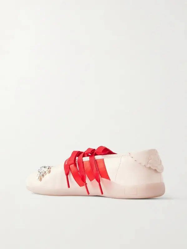 Simone Rocha Ribbon Bow Flat Shoes