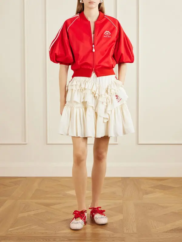Simone Rocha Ribbon Bow Flat Shoes