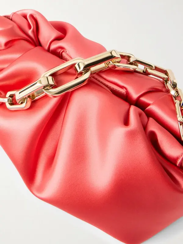 CHRISTIAN LOUBOUTIN Small Satin Clutch