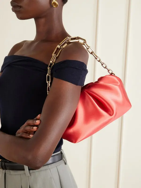 CHRISTIAN LOUBOUTIN Small Satin Clutch