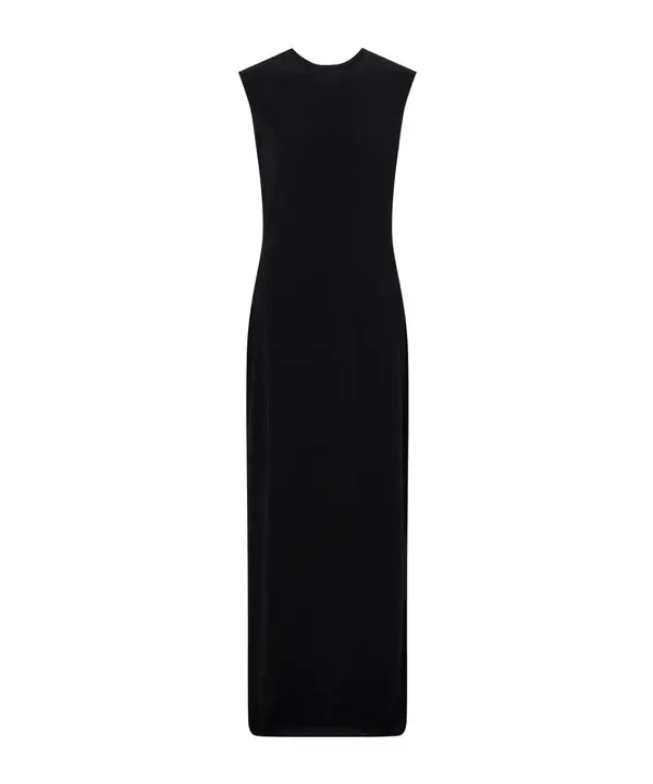Norma Kamali Stretch-crepe Maxi Dress