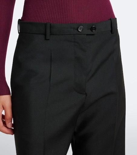 JIL SANDER Canvas Wide-leg Pants
