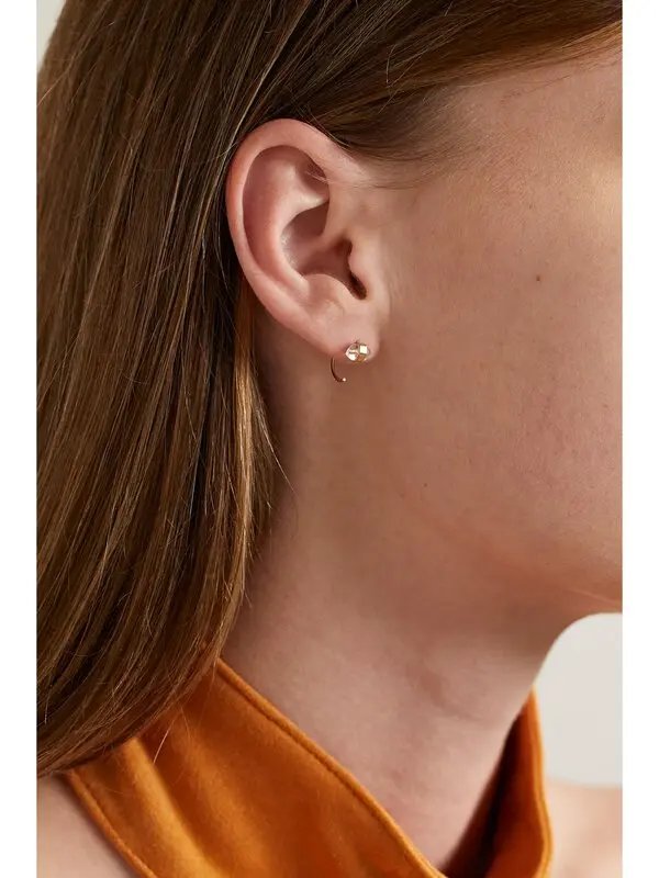 MELISSA JOY MANNING 14-karat Recycled Gold Arrings