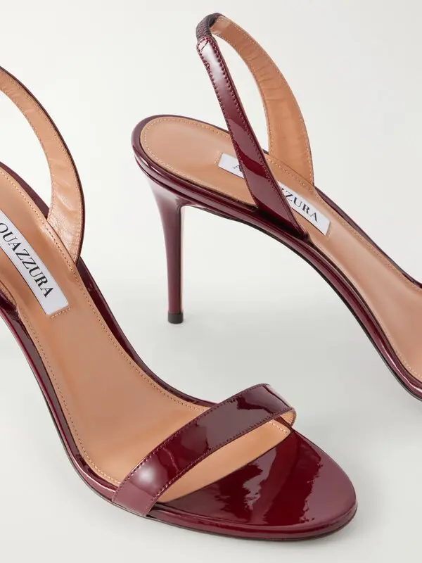 AQUAZZURA Leather Thin-heel Sandals