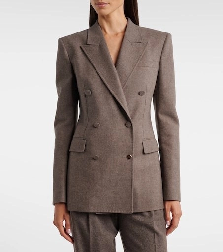 Gabriela Hearst Breasted Wool Blazer
