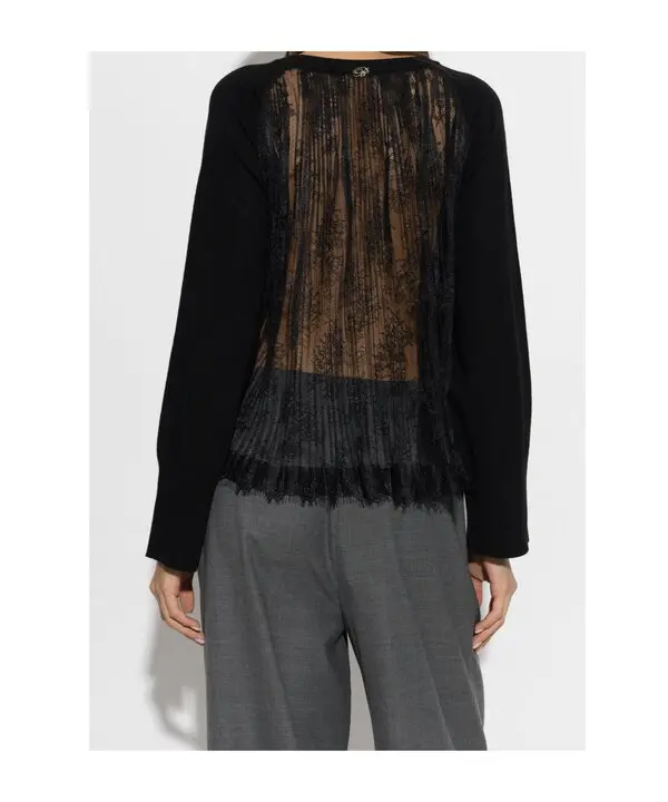 Blumarine Lace Patchwork Top