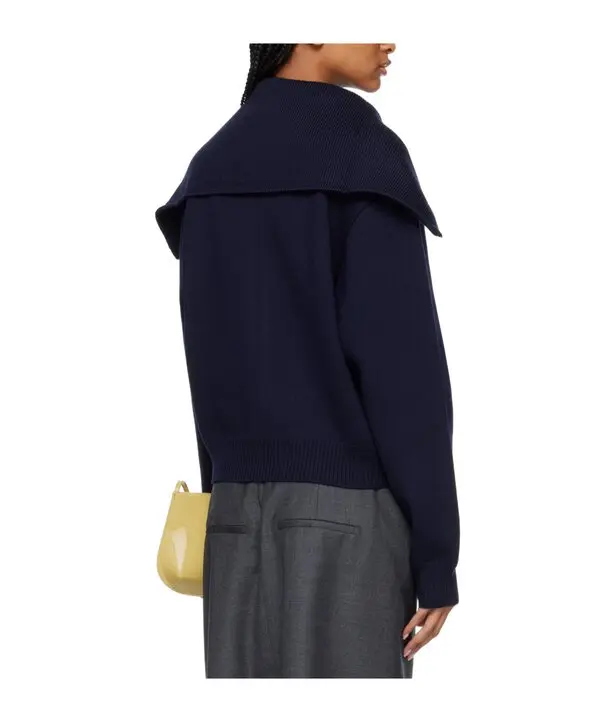 RÓHE Wool-blend Zip-up Cardigan