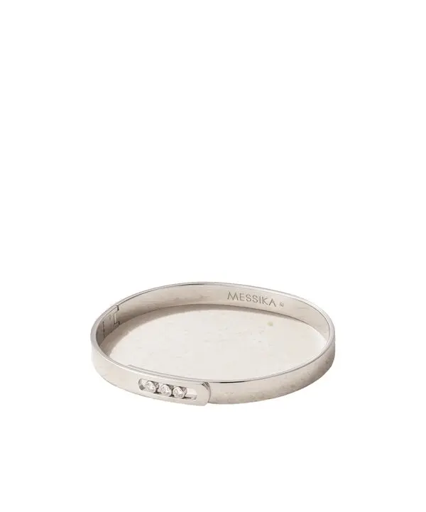 Messika 18-karat White Gold Diamond Bangle