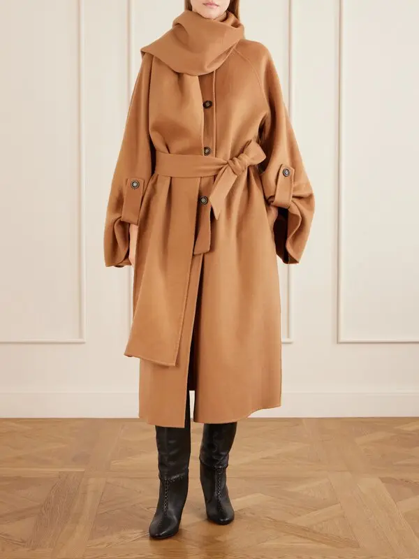 Zimmermann Whipstitched Leather Knee Boots