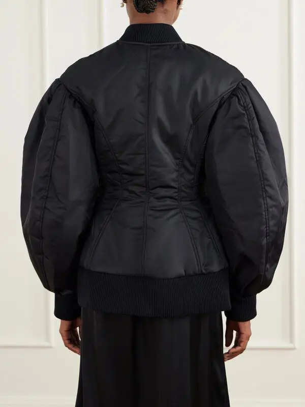 Simone Rocha Satin Bomber Jacket