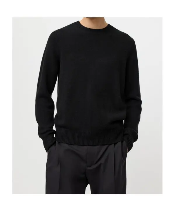 Soft Goat Chunky Crewneck Sweater