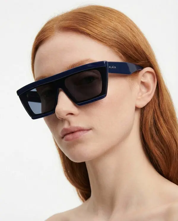 Alaïa Geometric Sunglasses