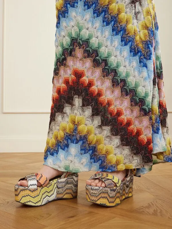 Missoni Platform Sandals