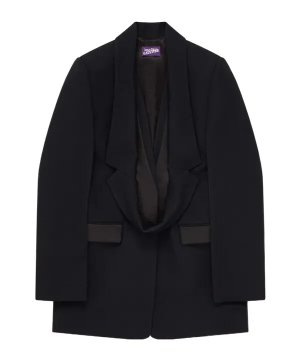JEAN PAUL GAULTIER Reversed Collar Fitted Blazer